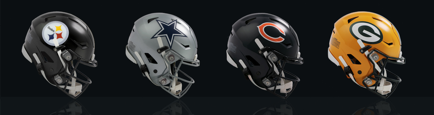 Throwback Helmets | NFL | Collectibles | Open Catalogue | Riddell